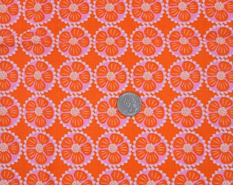 Orange Pink Fabric - Etsy