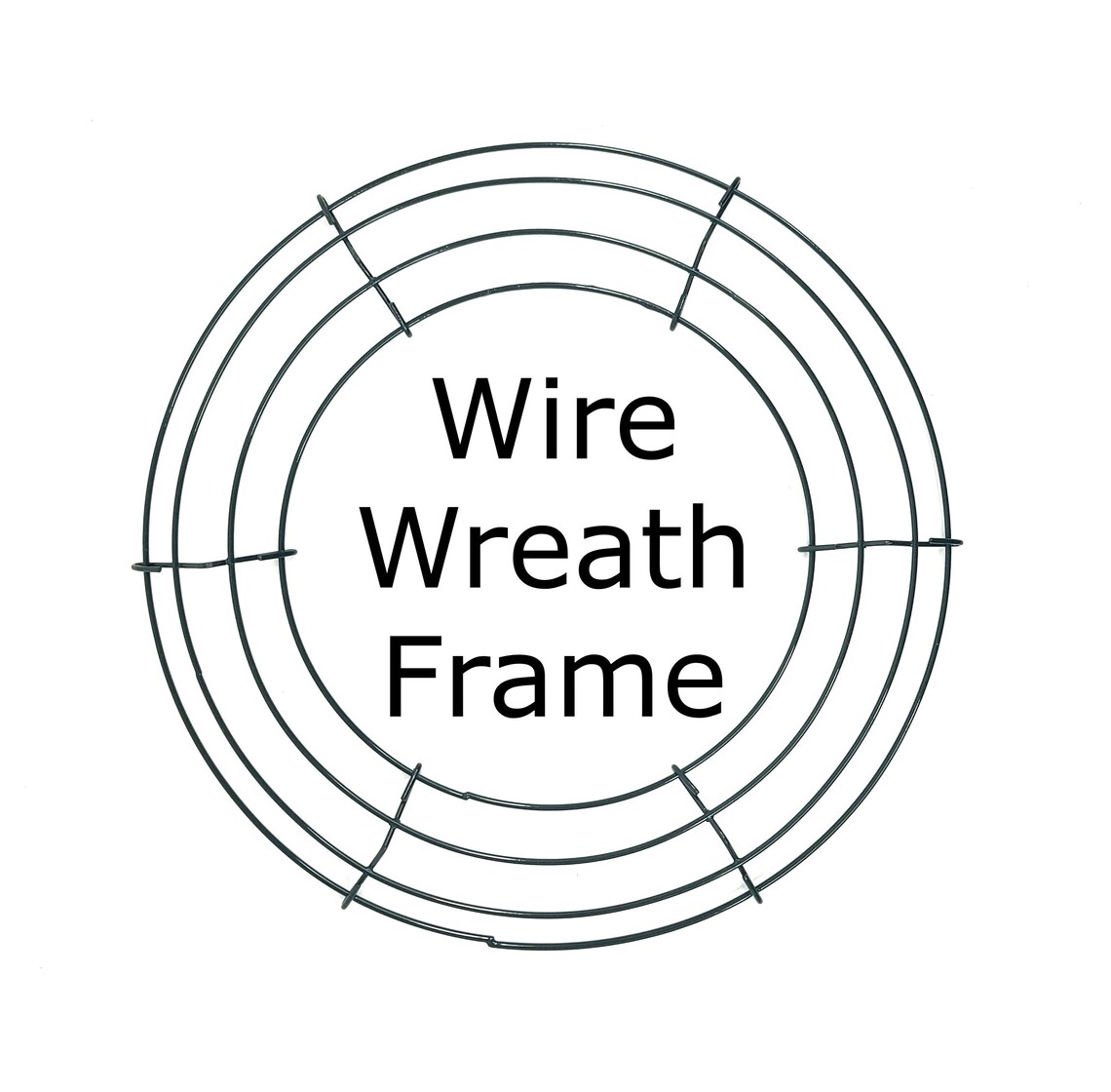 Wire Wreath Frame Wire Box Frame Floral Design Door - Etsy
