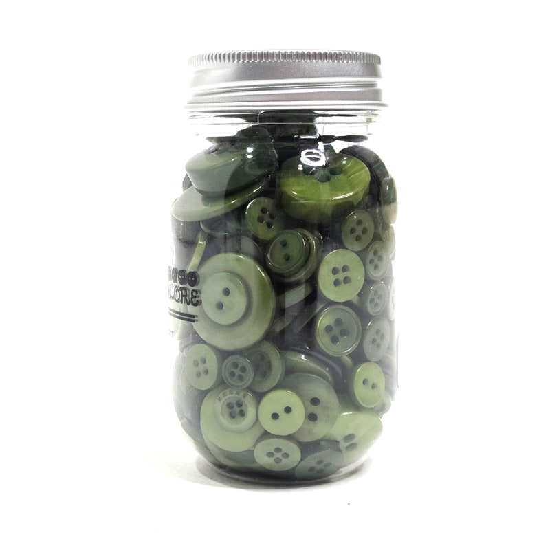Green Buttons - Etsy