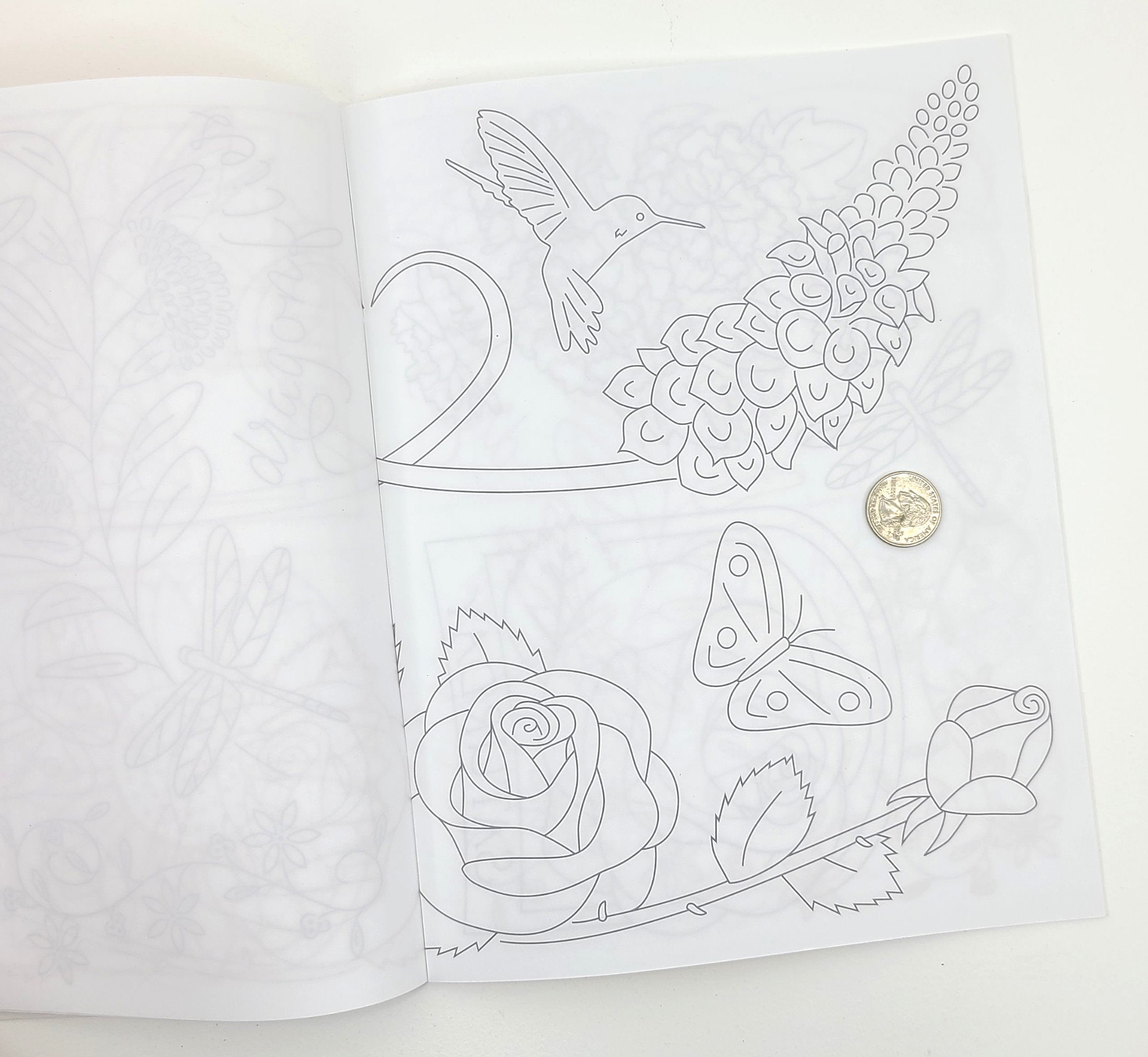 Aunt Martha's Book of Embroidery Patterns - #410 Fanciful Flowers - 8 ...