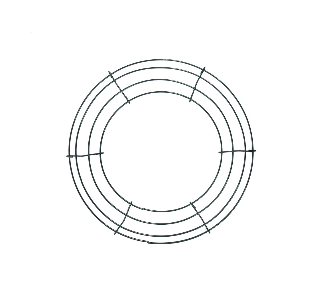 Wire Wreath Frame Wire Box Frame Floral Design Door - Etsy