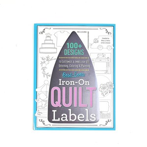 Iron-on Quilt Labels - Iron on - Best-ever Iron-on Quilt Labels - 100 ...