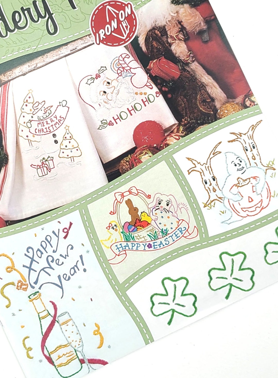 Aunt Martha's Book of Embroidery Patterns 405 A Holiday for Every ...