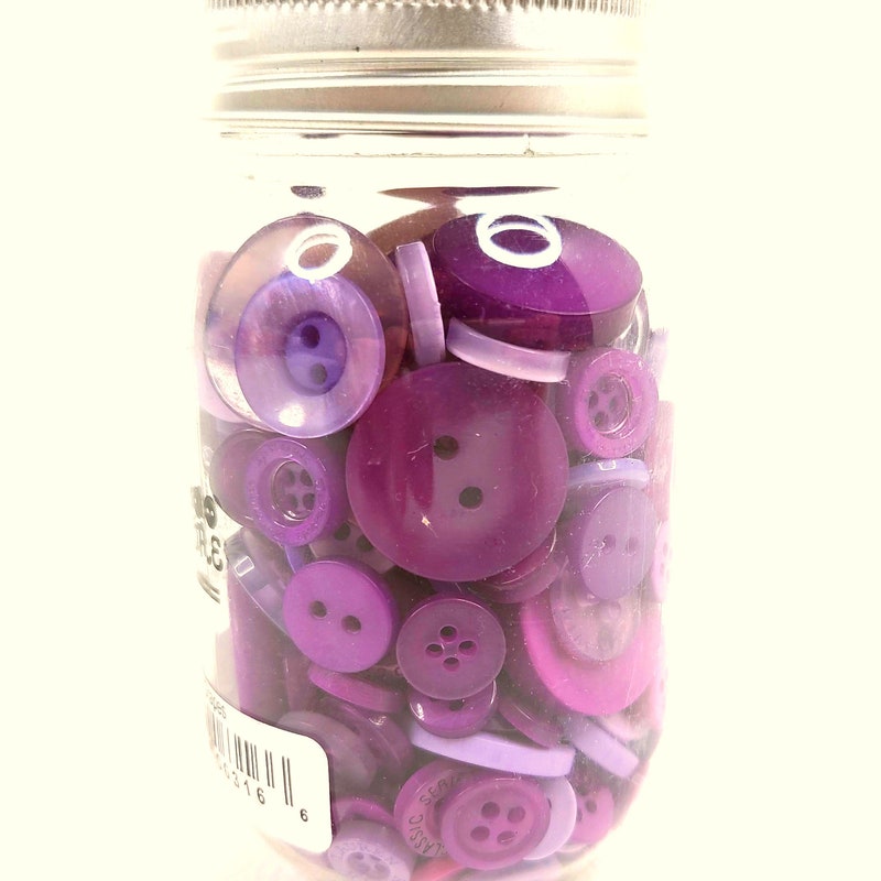 Light Purple Buttons - Etsy