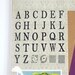 Stencils - Alphabet Stencils - Monogram Paper Stencils - Poster Making ...
