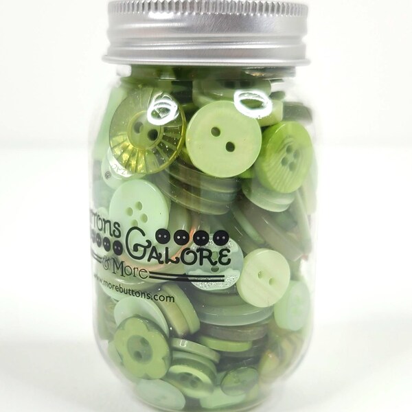 Green Buttons - Etsy
