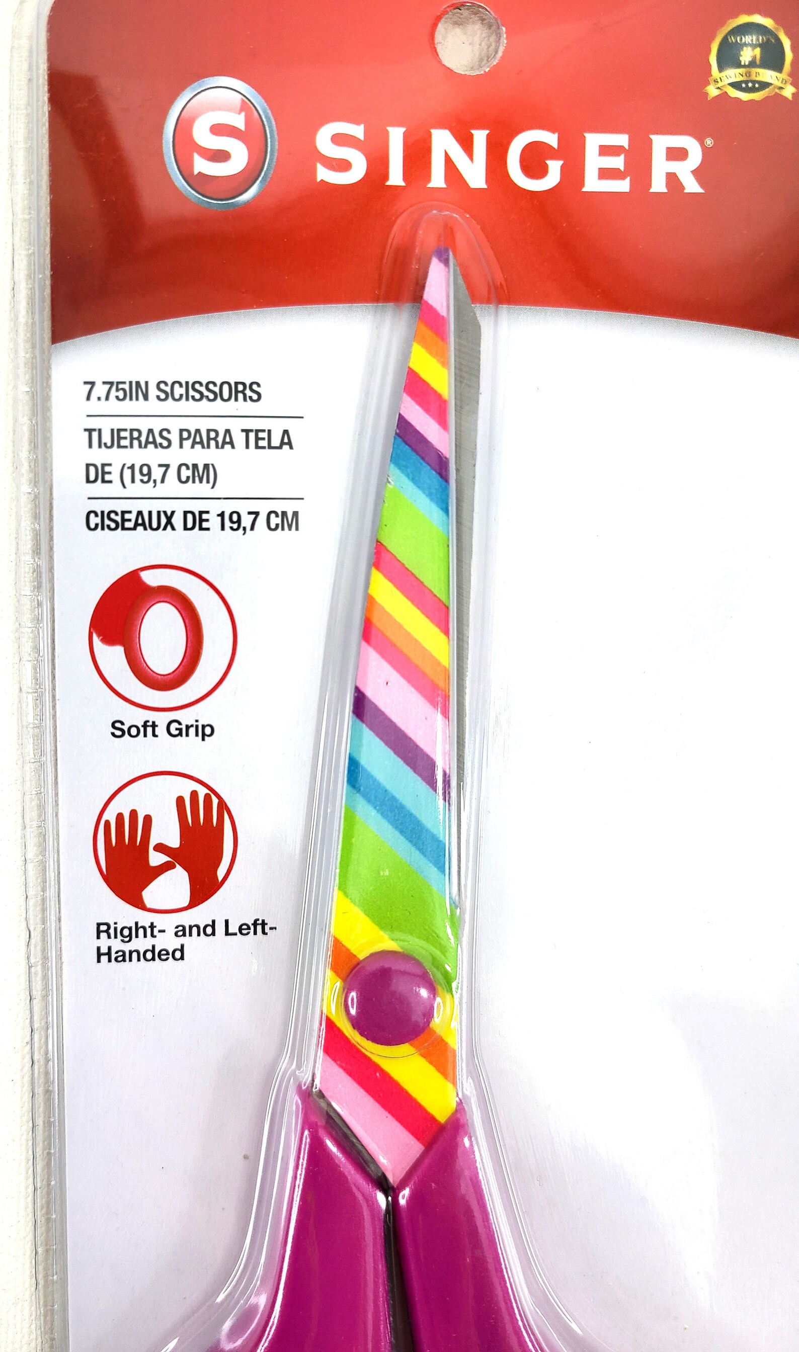 Rainbow Scissors - Singer Scissors - All Purpose - Right and Left ...