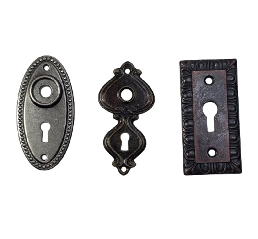 Metal Keyholes - Tim Holtz - Idealogy - Large Metal Embellishments - Etsy