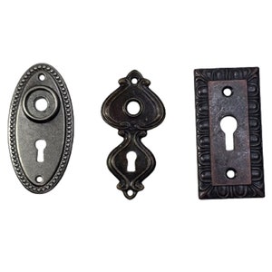 Metal Keyholes - Tim Holtz - Idealogy - Large Metal Embellishments - Etsy