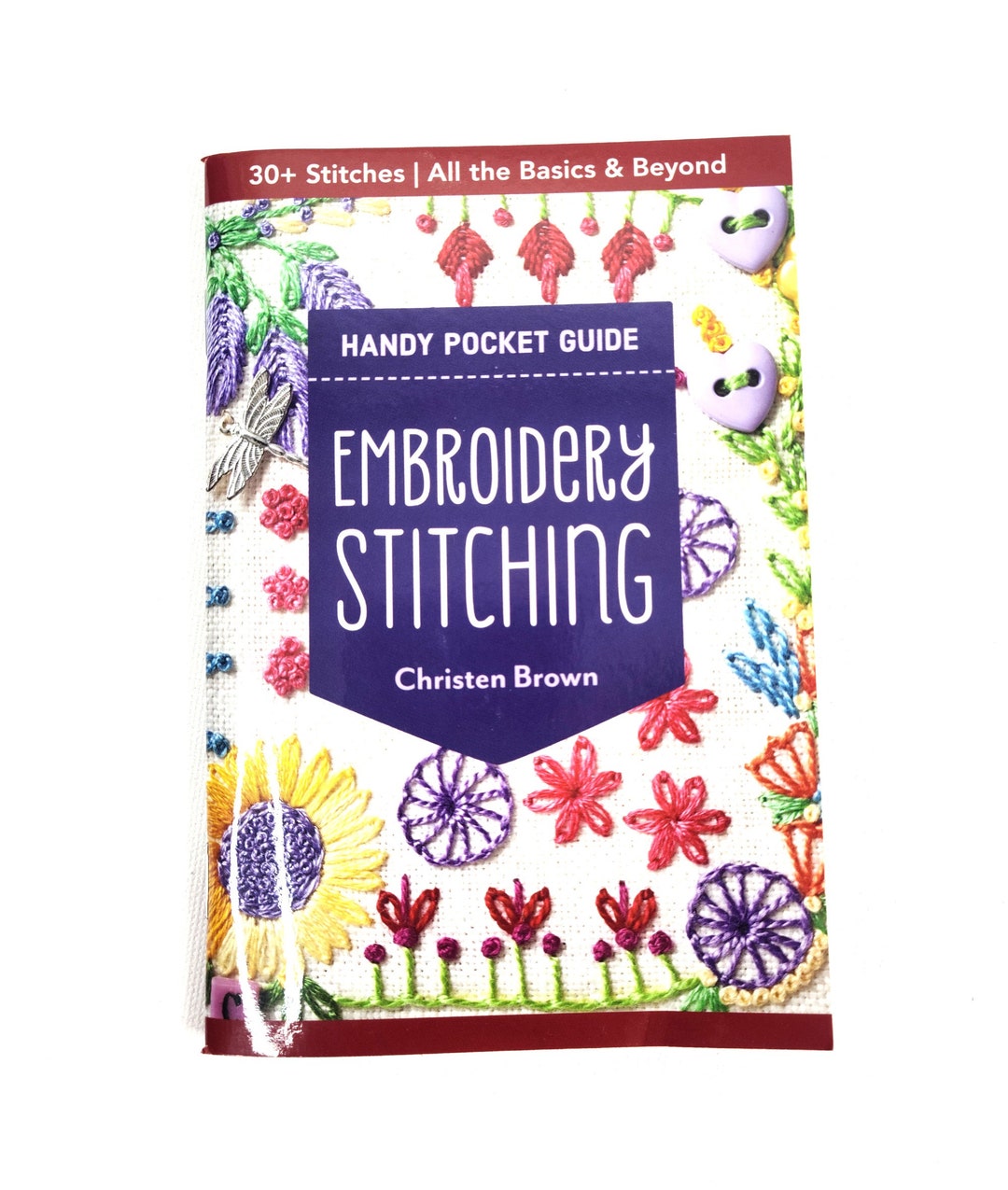 Embroidery Stitching Pocket Guide Book 30 Stitches - Etsy