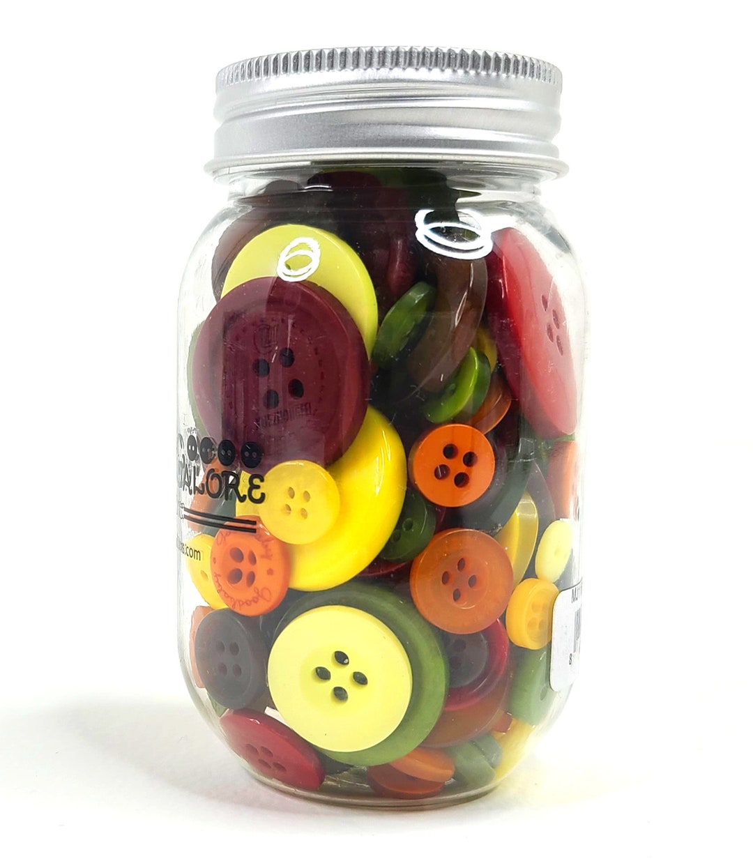 Buttons - Fall Harvest Buttons - 200+ Buttons - Fall Color - Brown ...