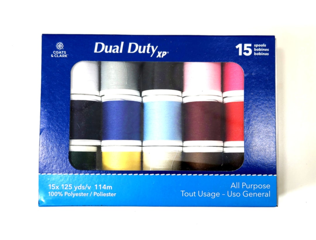 Sewing Thread - Coats and Clark Thread Box - 15 Spool - Thread Box ...