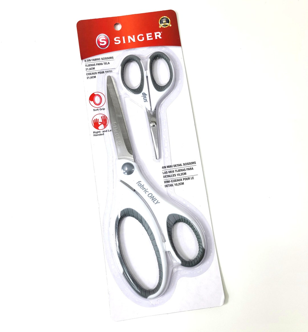 Scissors - Singer Scissor 2 Pack - Fabric Scissors - 8.5 Inch Fabric ...