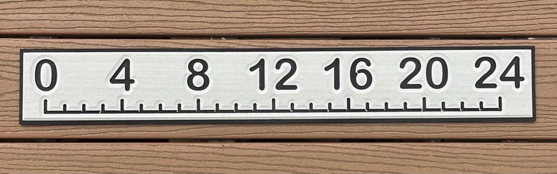 Fish Ruler, EVA Marinemat - Etsy