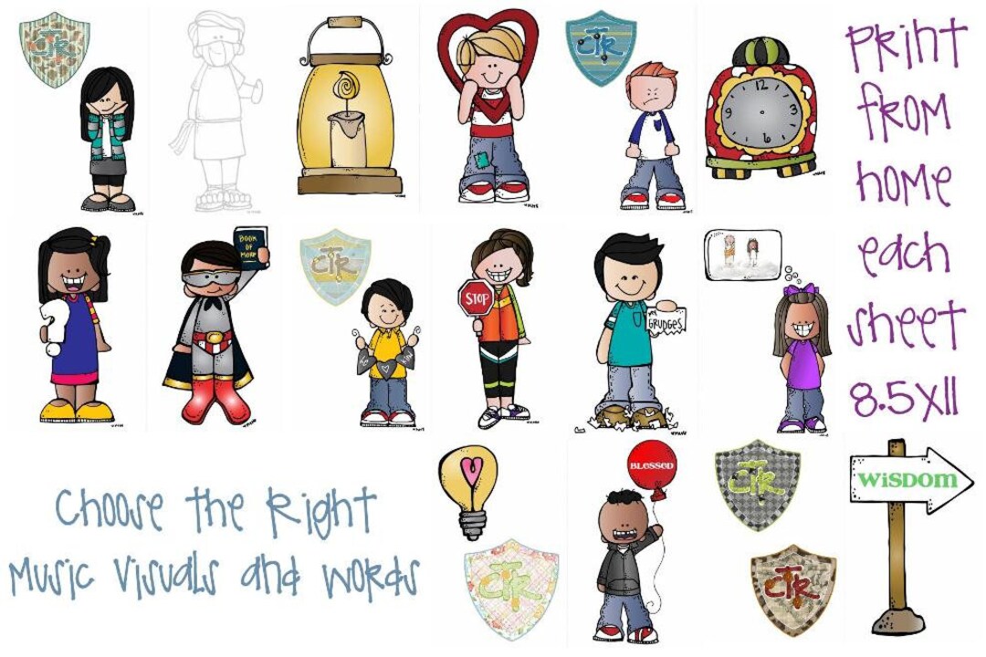 Choose the Right Song Help Visuals - Etsy