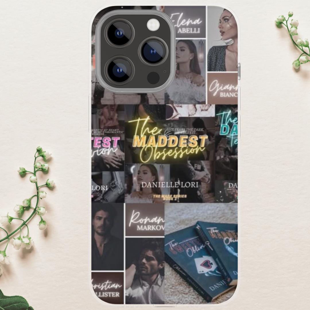 Danielle Lori the Sweetest Oblivion Book Phone Case Book 16 Pro Max 15 ...