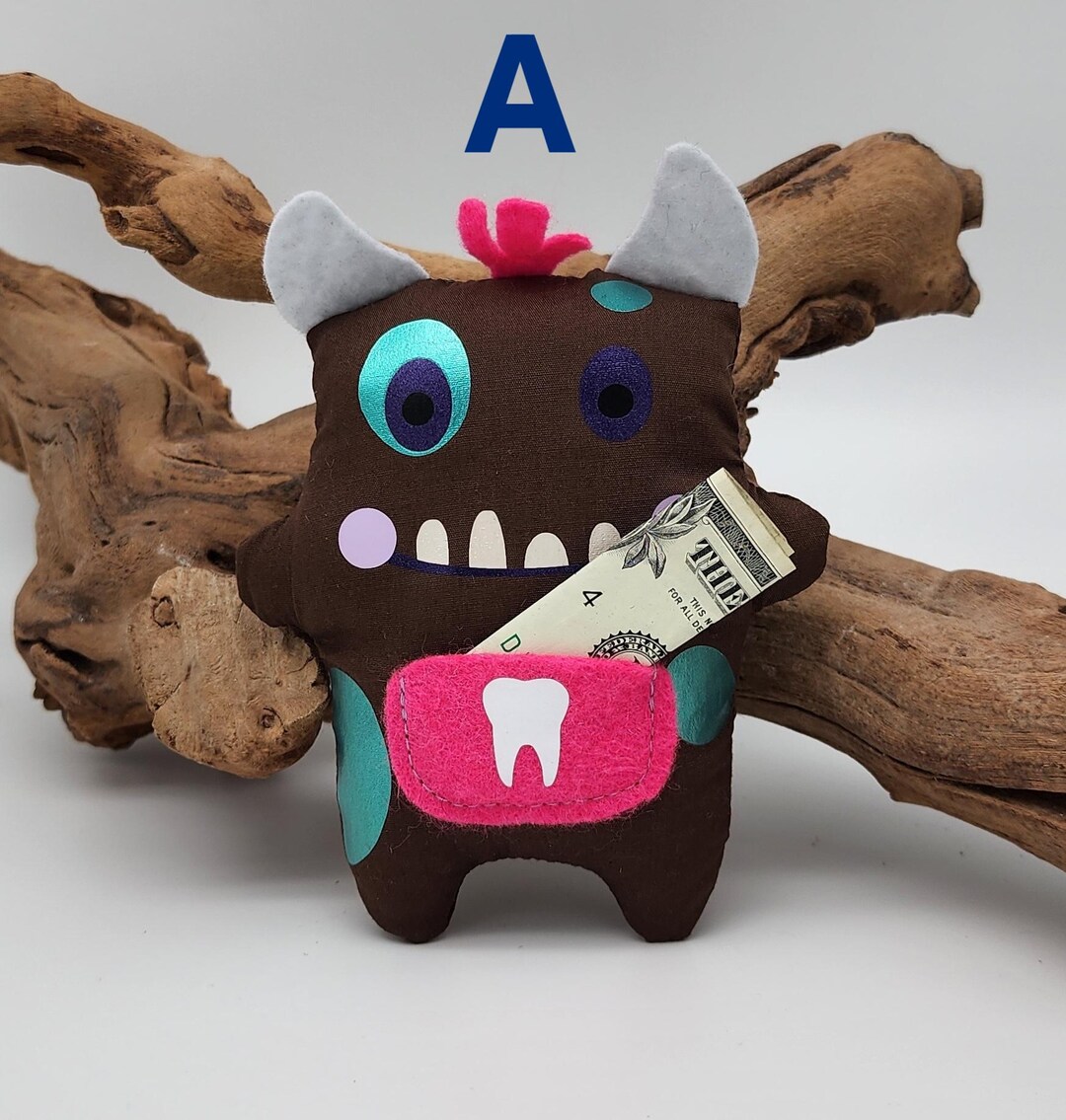 Monster Tooth Fairy Pillow - Etsy