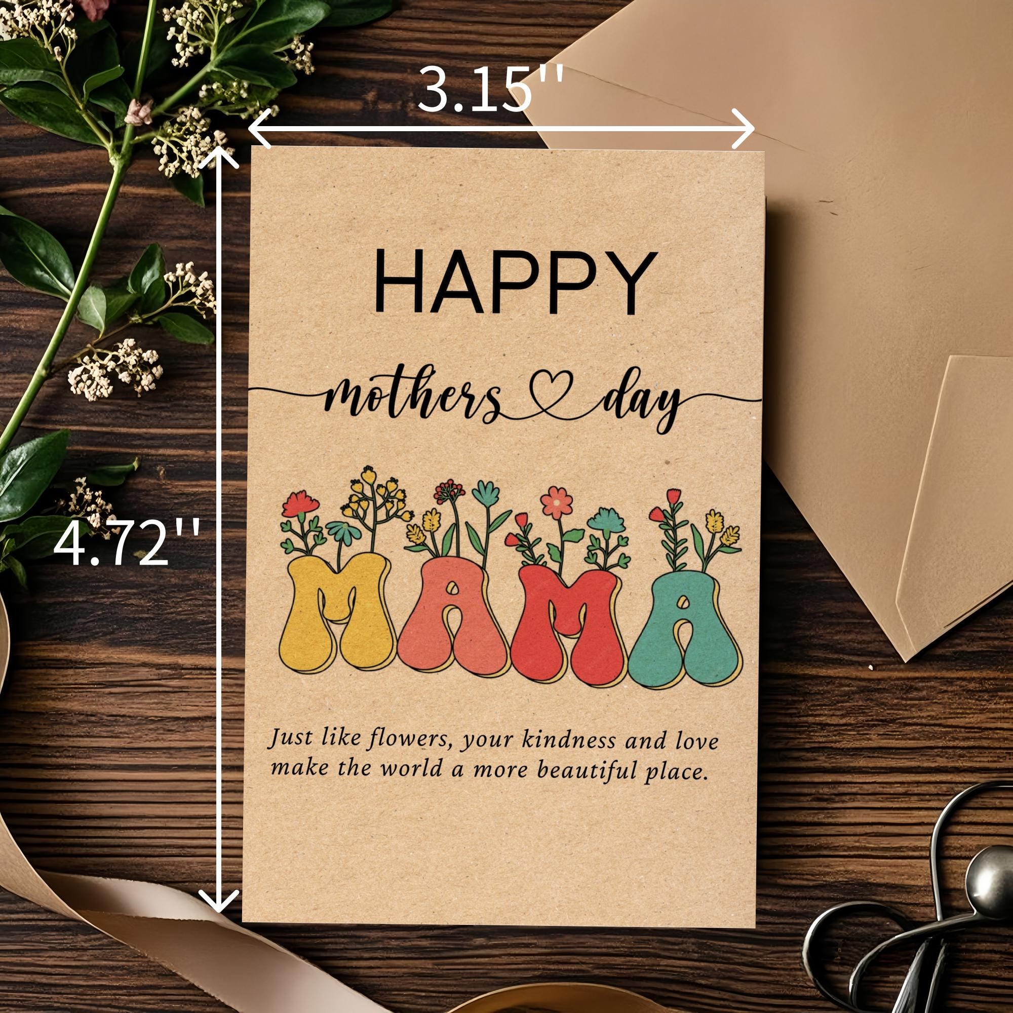 Personalized Mother's Day Seed Packet Favors: Wildflower Seed Paper - Etsy