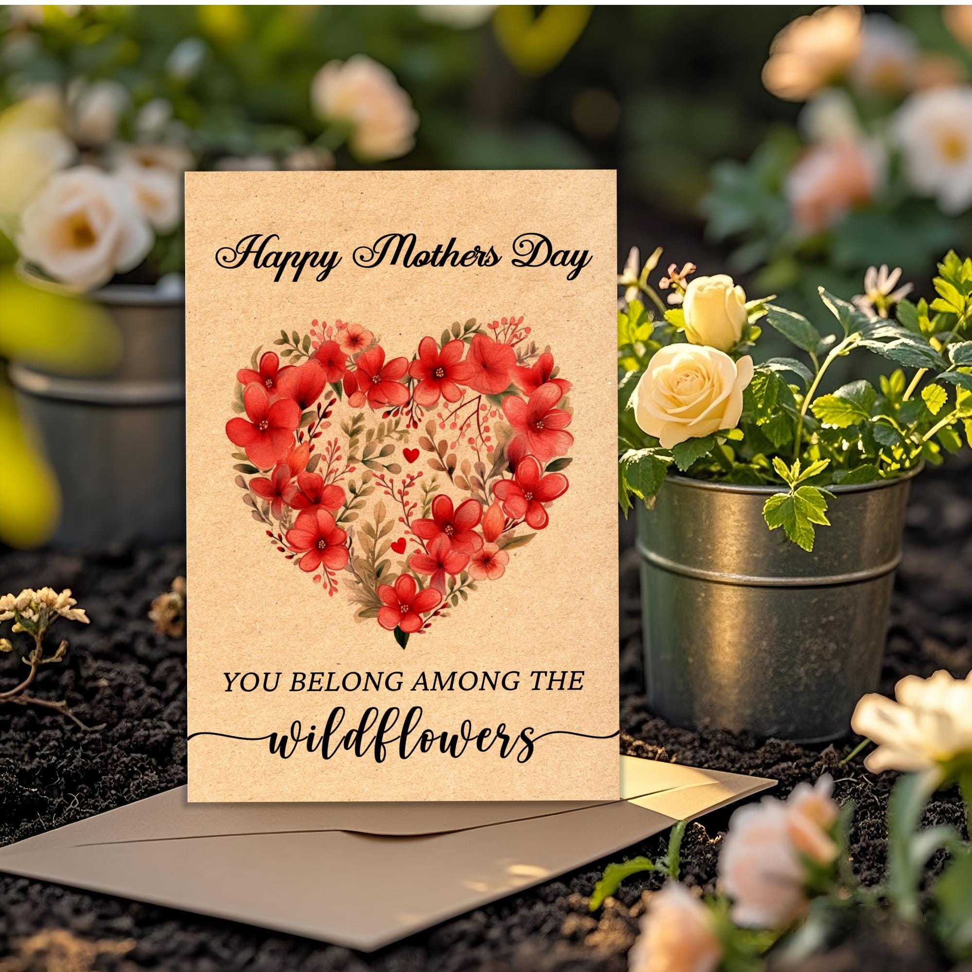 Personalized Mother's Day Seed Packet Favors: Wildflower Seed Paper - Etsy