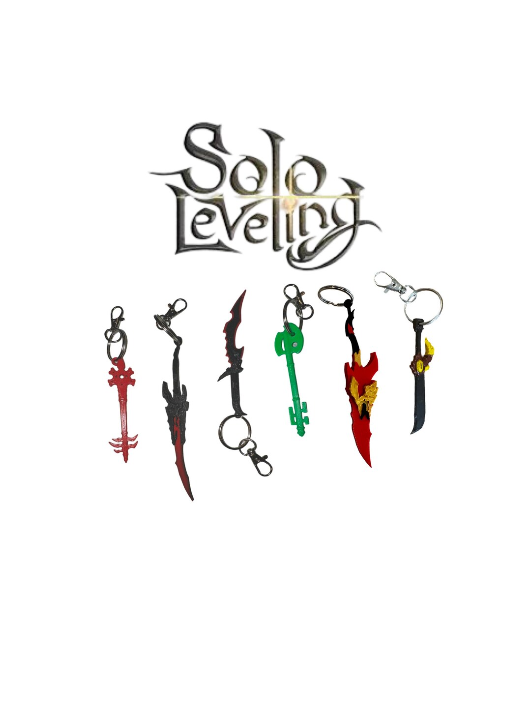 The Ultimate Solo Leveling Keychains - Etsy
