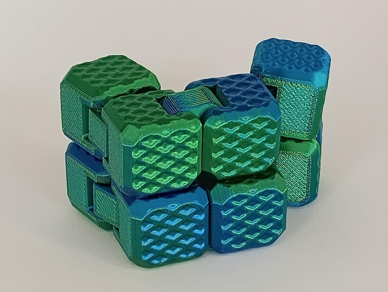 3D Printed Rectangular Fidget Toy, Gifts for Boys, Gifts for Girls ...