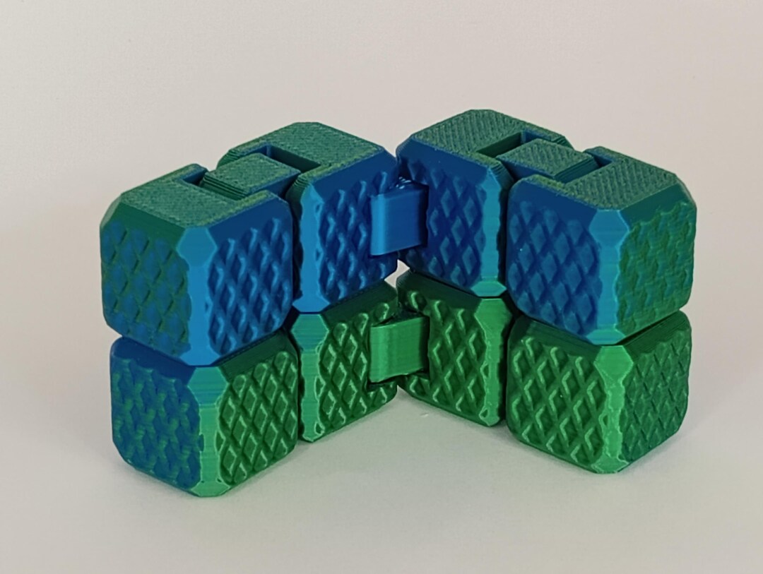 3D Printed Rectangular Fidget Toy, Gifts for Boys, Gifts for Girls ...