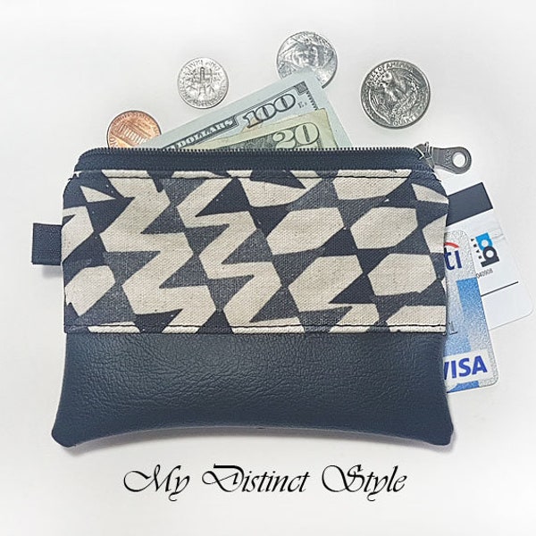 Canvas Coin Purse - Etsy