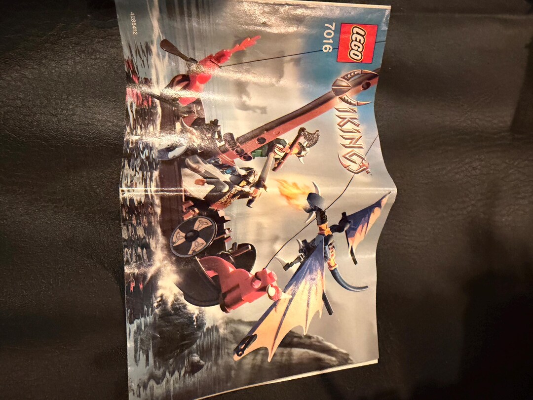 LEGO Vikings 7016 Viking Boat Against the Wyvern Dragon - Preowned - Etsy