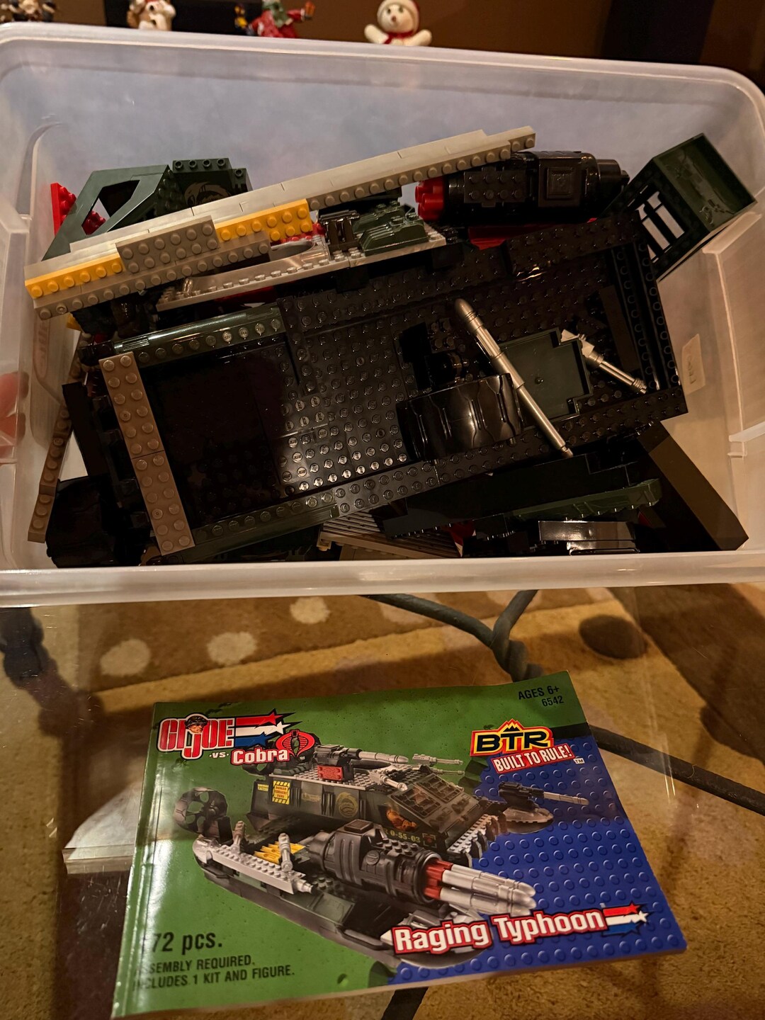 G.I. Joe Built to Rule Raging Typhoon BTR Complete With Instructions ...