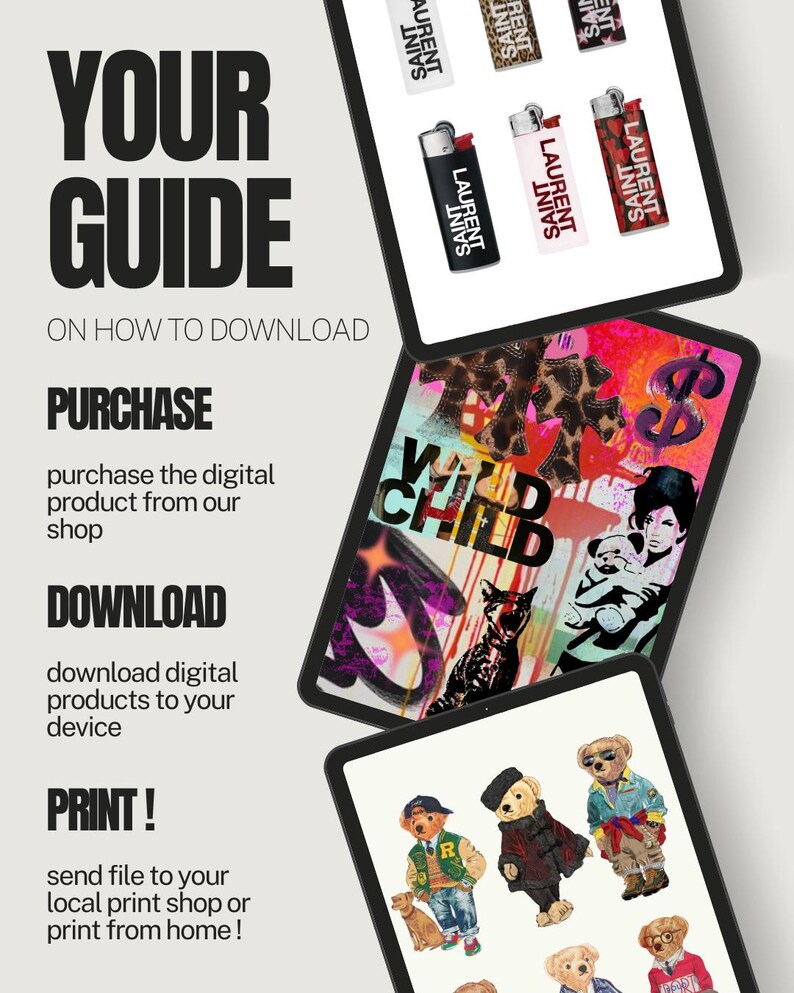 Vintage Retro Locket, Digital Poster Print, Trendy Fashion Aesthetic ...