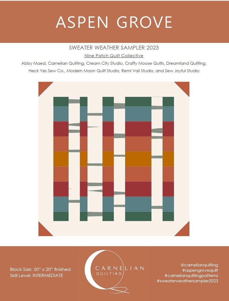 Aspen Grove Quilt Pattern - Etsy