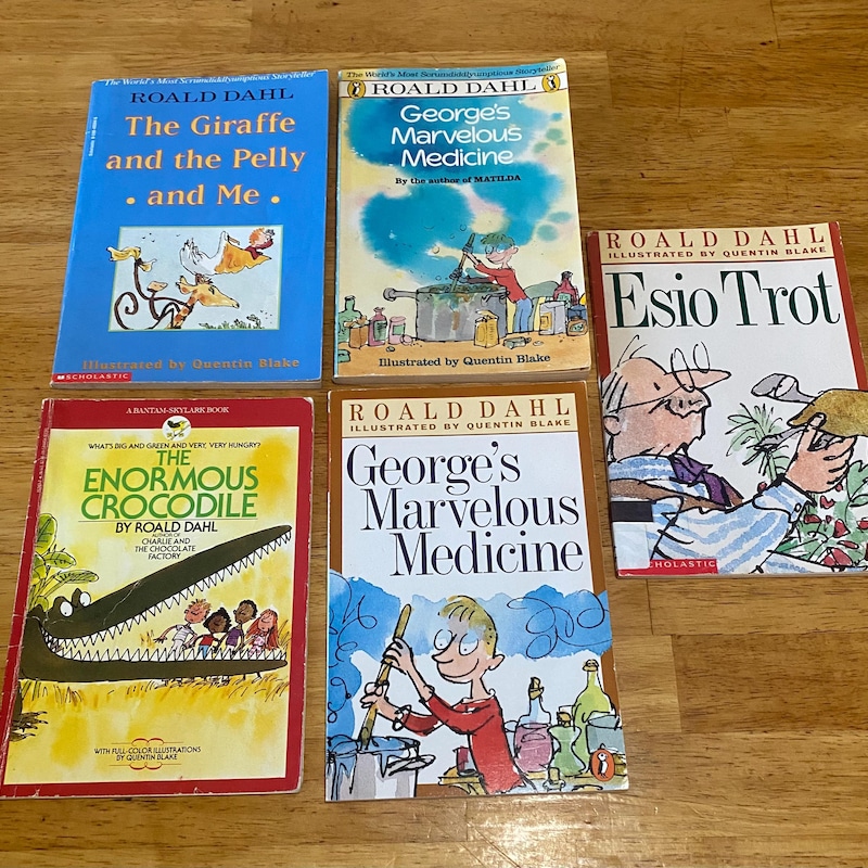 Roald Dahl Books Vintage - Etsy