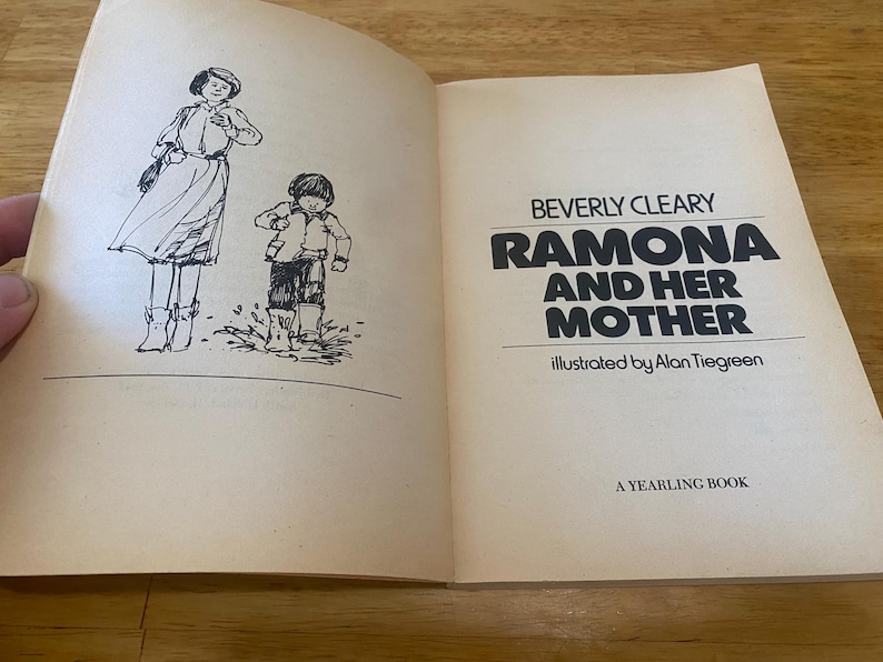 Ramona and Her Mother by Beverly Cleary | Second Edition Paperback ...
