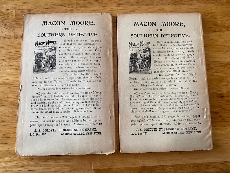 Old Sleuth's Detective Series – Antique 1890s Paperbacks - Etsy