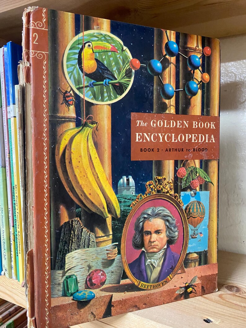 The Golden Book Encyclopedia Vintage 1960 Third and Fourth Printing ...