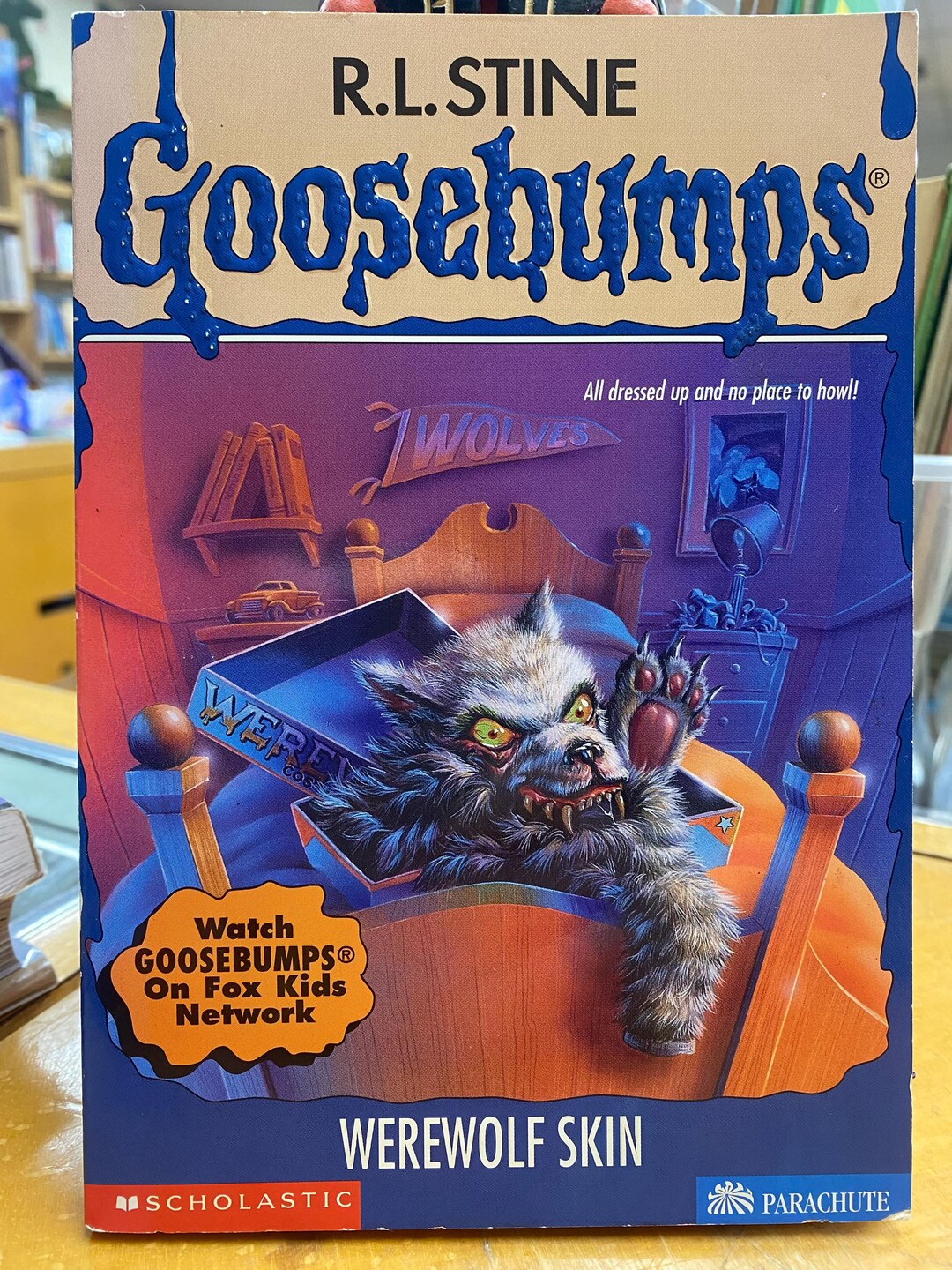 Goosebumps 60 Werewolf Skin Written by R. L. Stein Vintage 1990s Kids ...