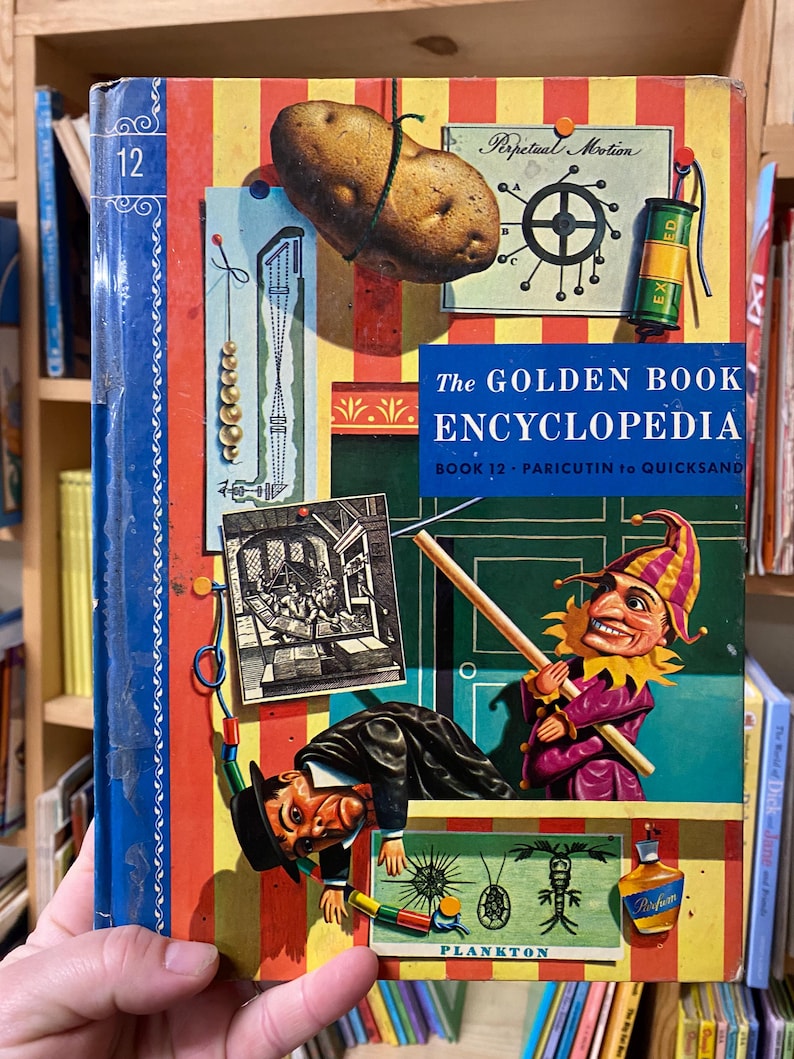 The Golden Book Encyclopedia Vintage 1960 Third and Fourth Printing ...