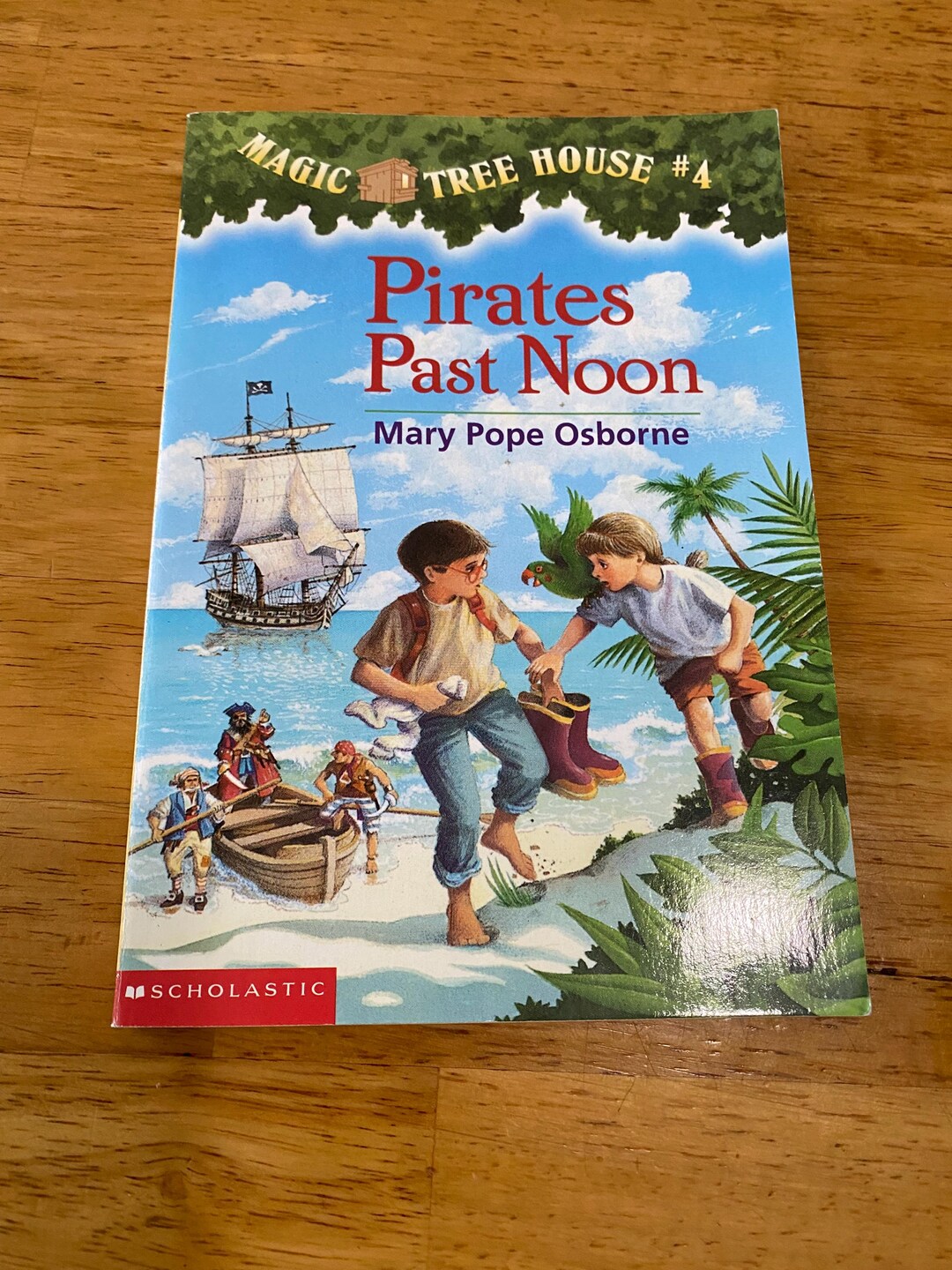 Magic Tree House #4 Pirates Past Noon by Mary Pope Osborne | Vintage ...