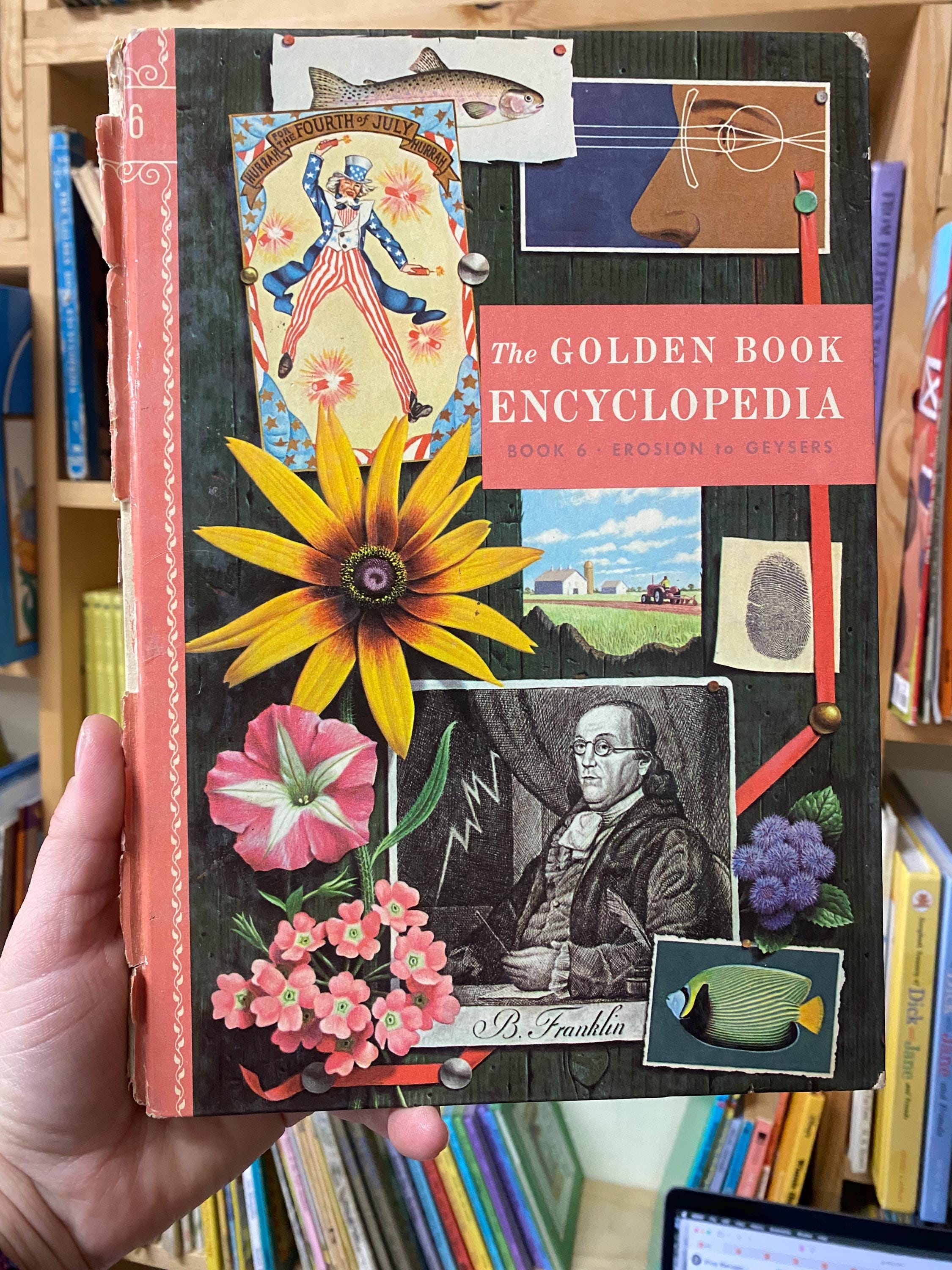 The Golden Book Encyclopedia Vintage 1960 Third and Fourth Printing ...