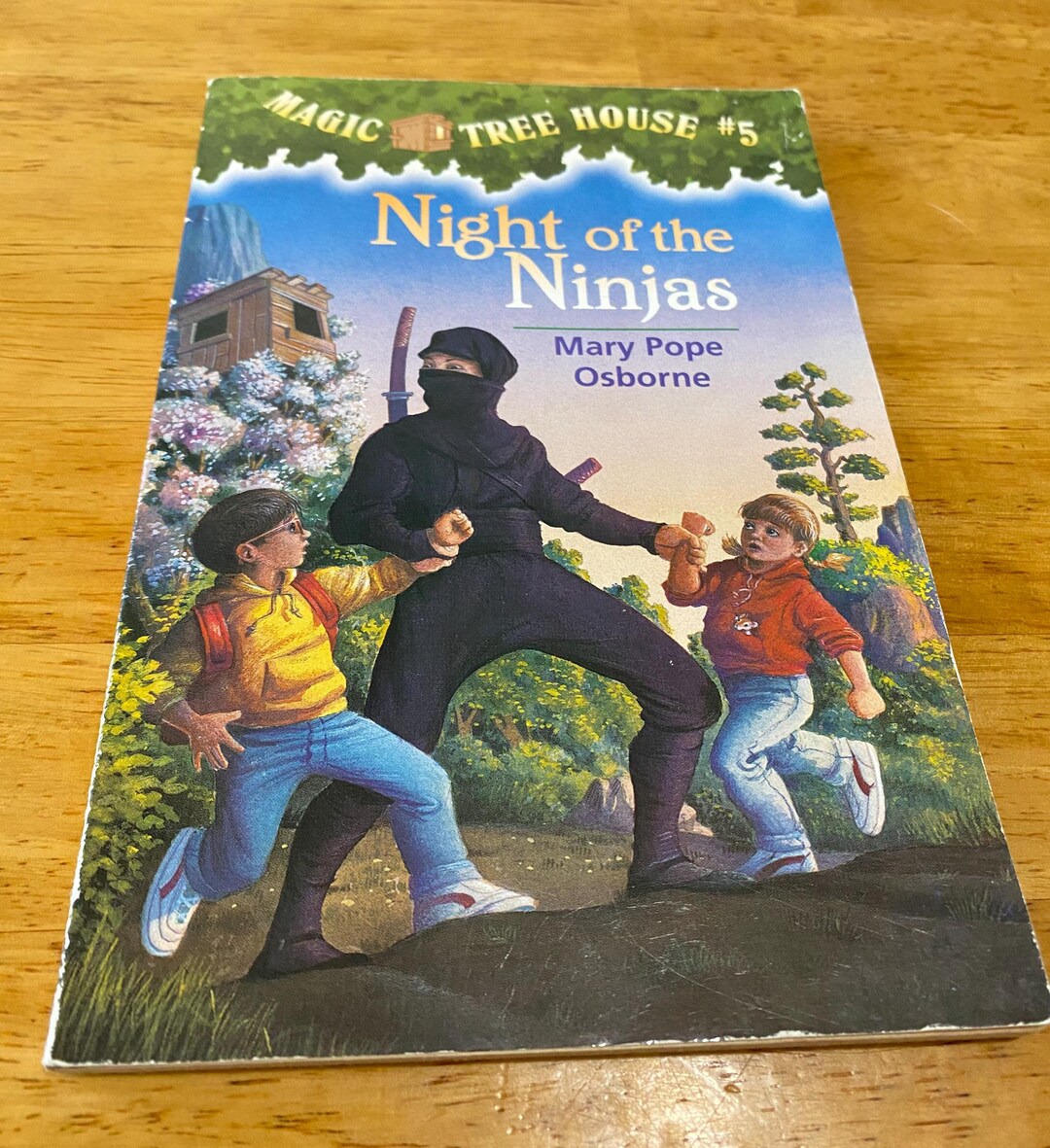 Magic Tree House #5: Night of the Ninjas | Vintage Kids Book - Etsy