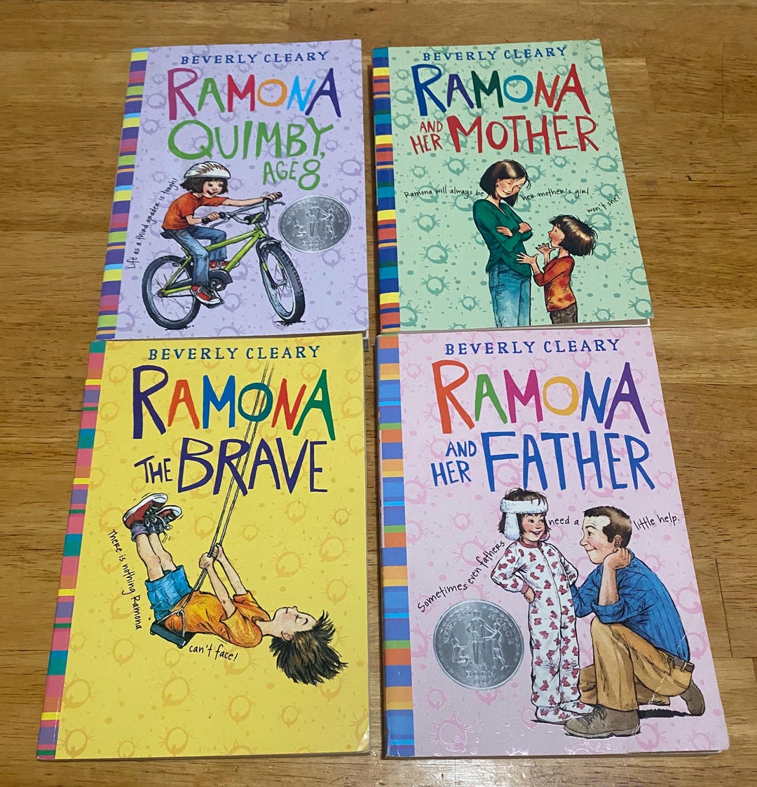 Ramona the Brave by Beverly Cleary | Lot of 4 Ramona Quimby Books | Fun ...