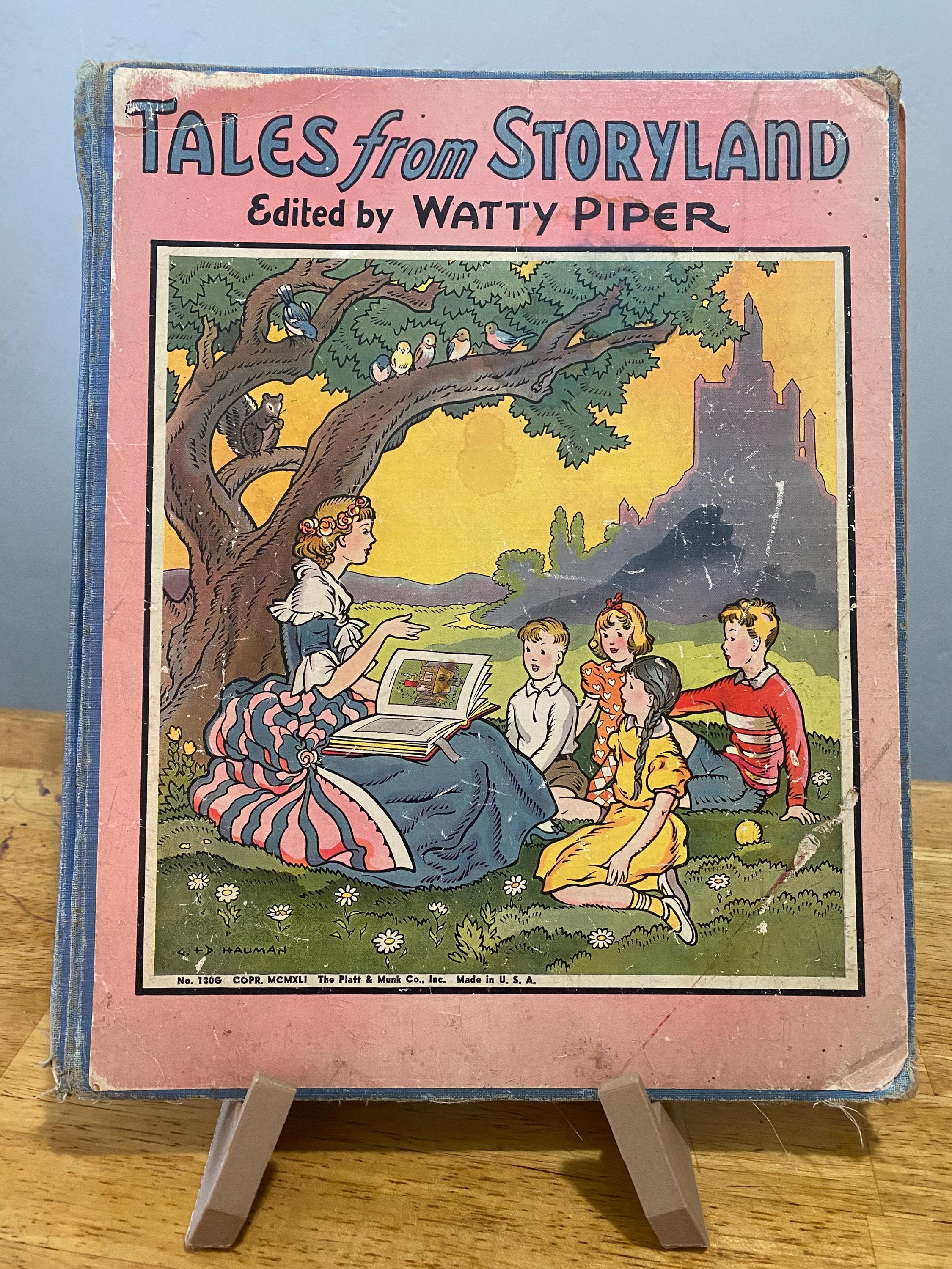 Tales From Storyland Edited by Watty Piper | 1941 Nursery Rhymes ...