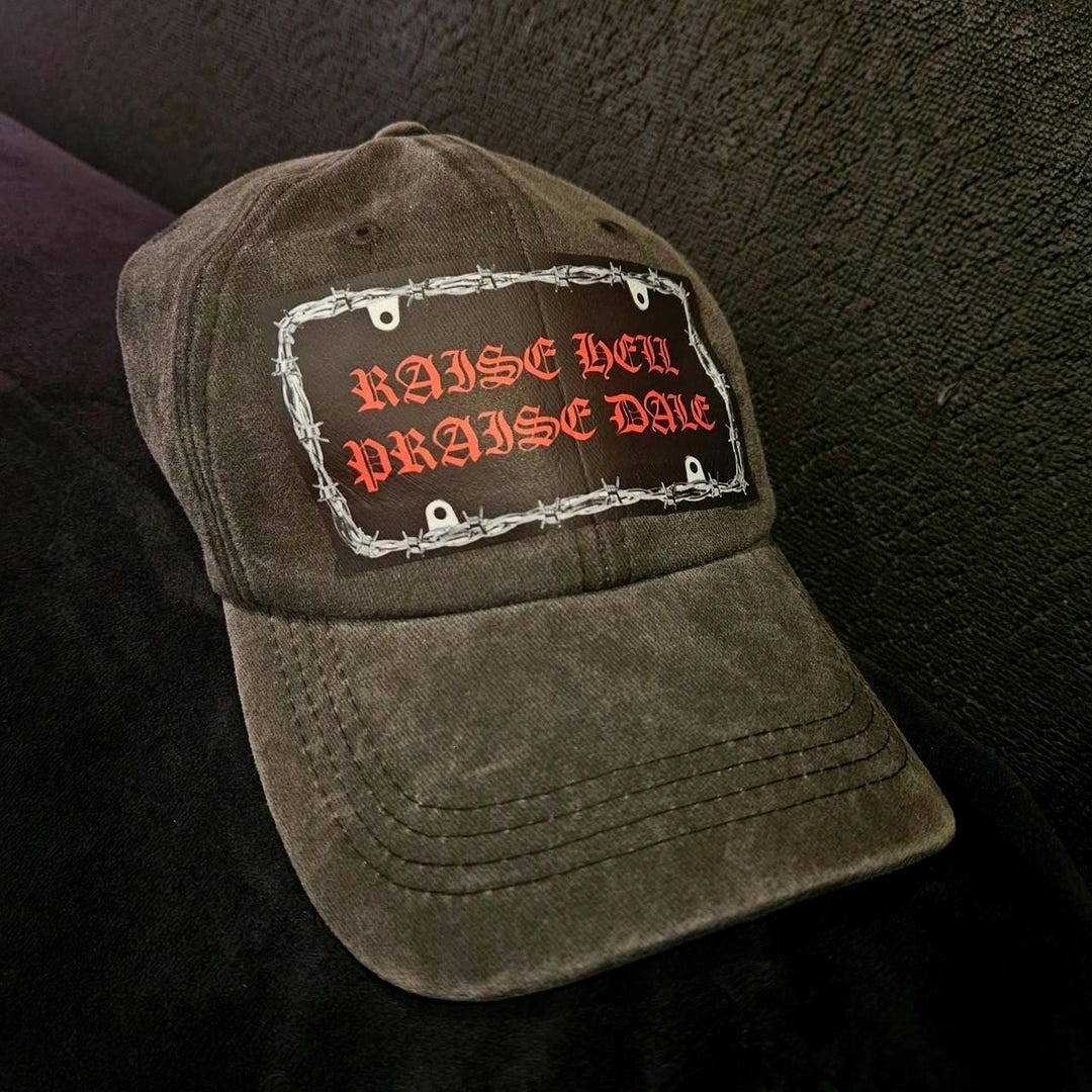 Praise Dale Distressed Dad Hat - Etsy
