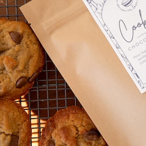 Editable Cookie Label Template: With Seperate Bakery Details (canva ...