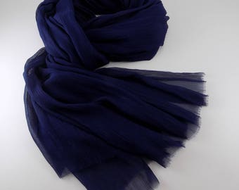 Midnight Blue Silk - Etsy