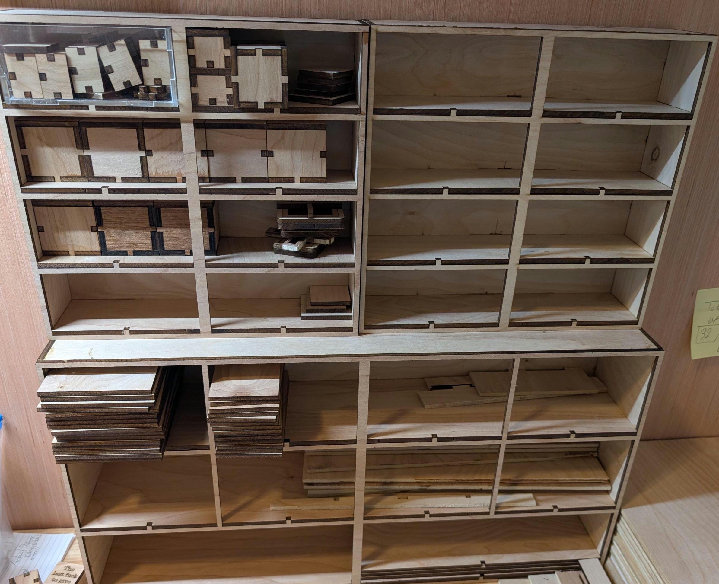 Wood Modular Storage Shelves Mk.2 - Etsy