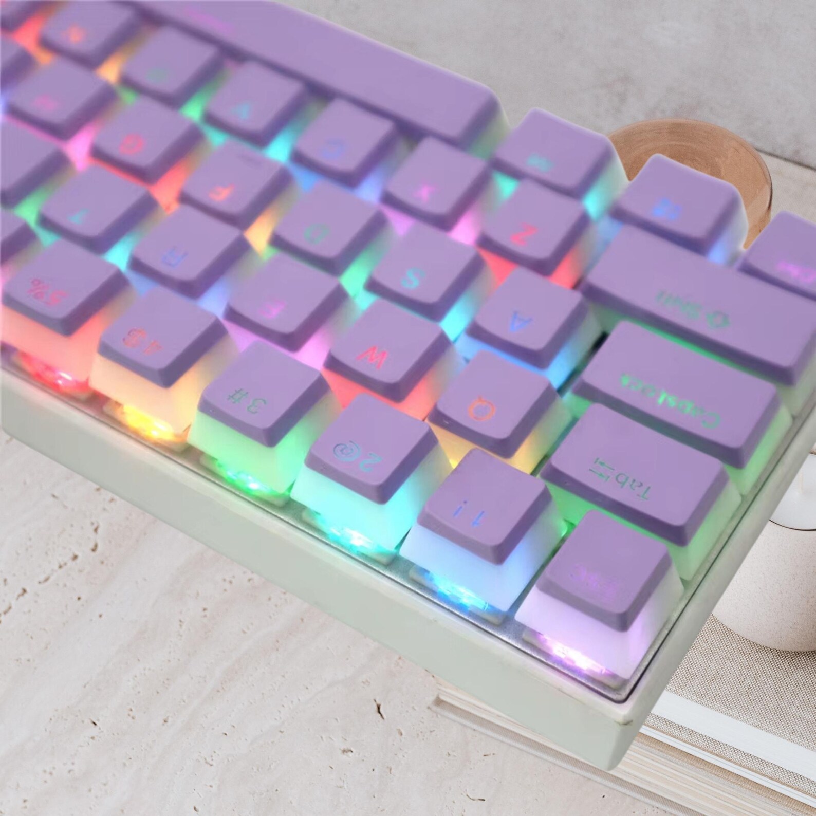 Custom Keycaps, Artisan Keycaps, Keycaps Set, Wasd Keycaps, 104 Keys ...