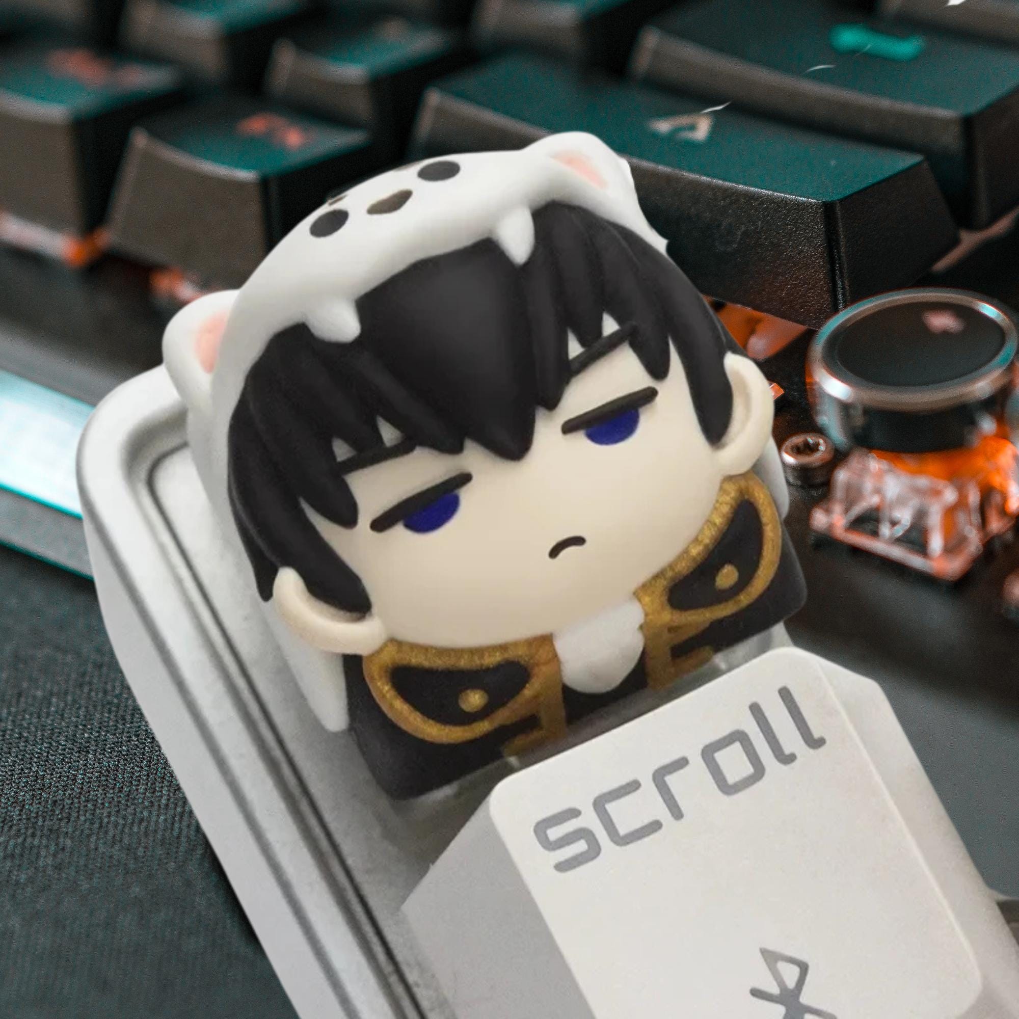 Custom Anime Keycaps - Personalized Artisan Keycaps for Mechanical ...
