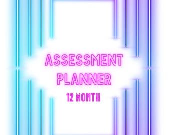 PRINTABLE Assessment Planner Designed for School-based Slps, School ...