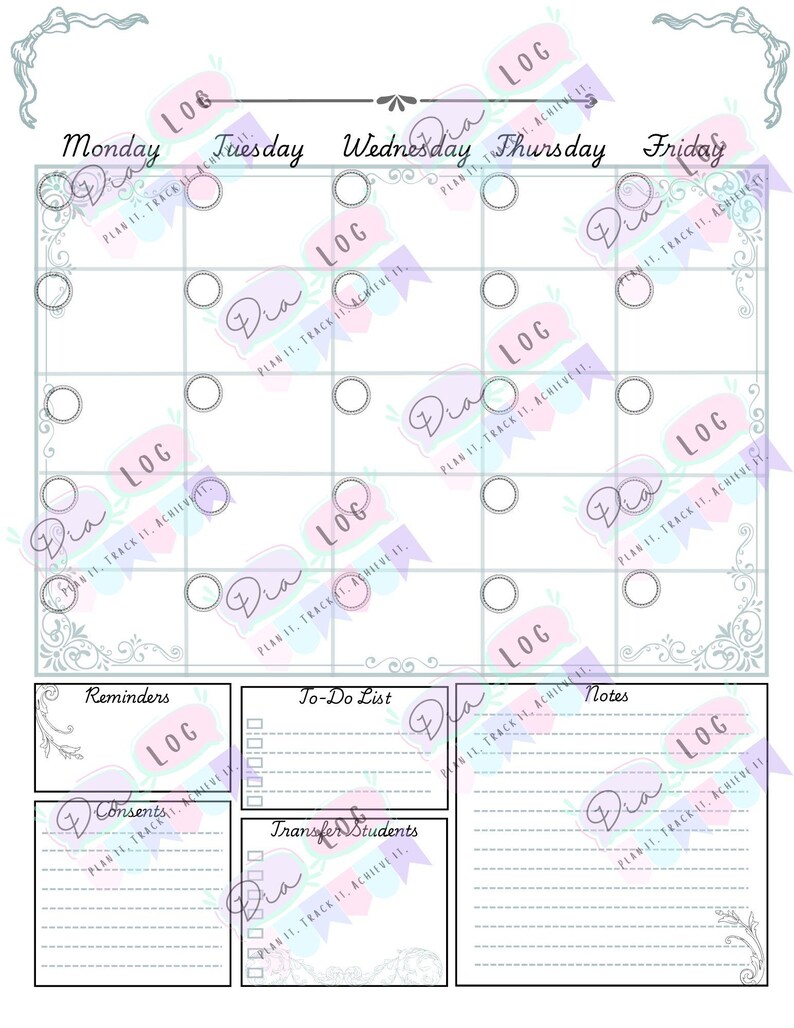 PRINTABLE Assessment Planner Designed for School-based Slps, School ...